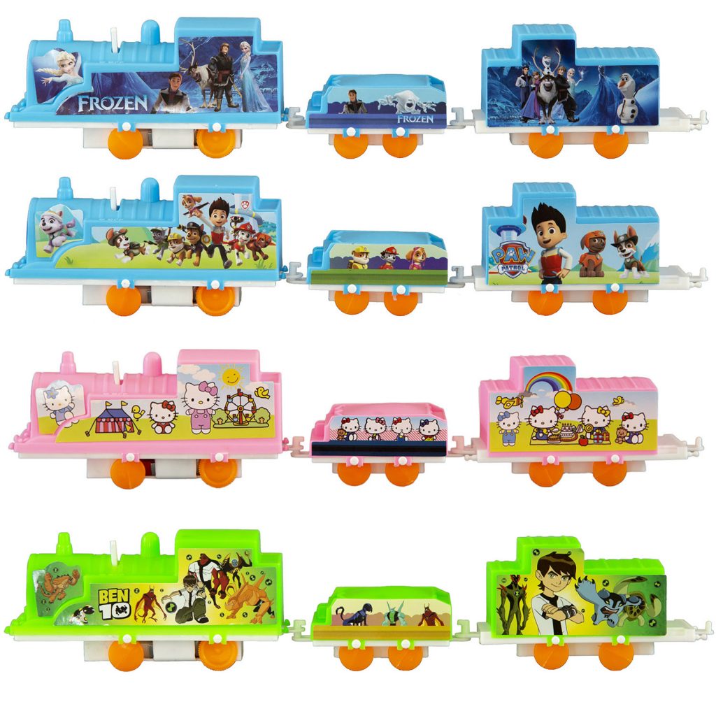 Battery Powered Toy Train Set With Track In Packaging Box - AFtoys