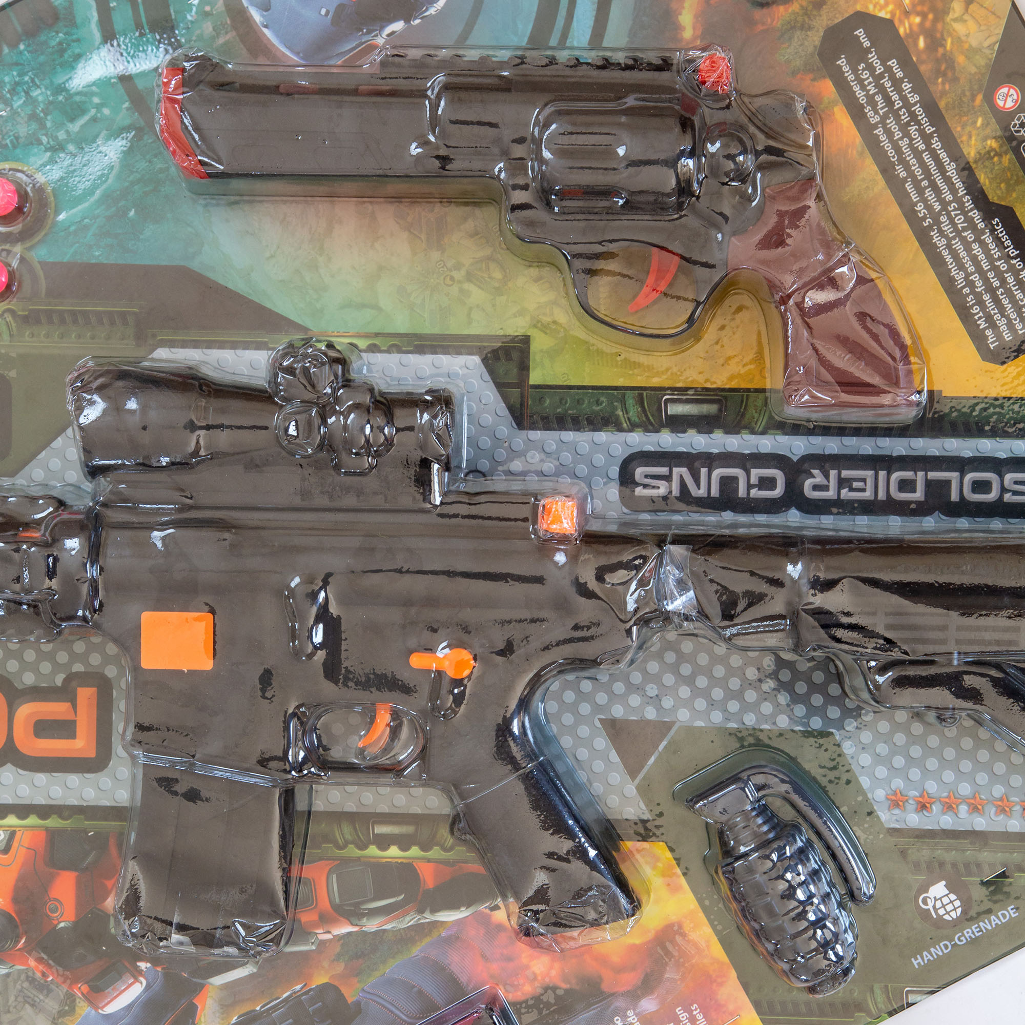 Police M16 Assault Rifle Toy Set - AFToys